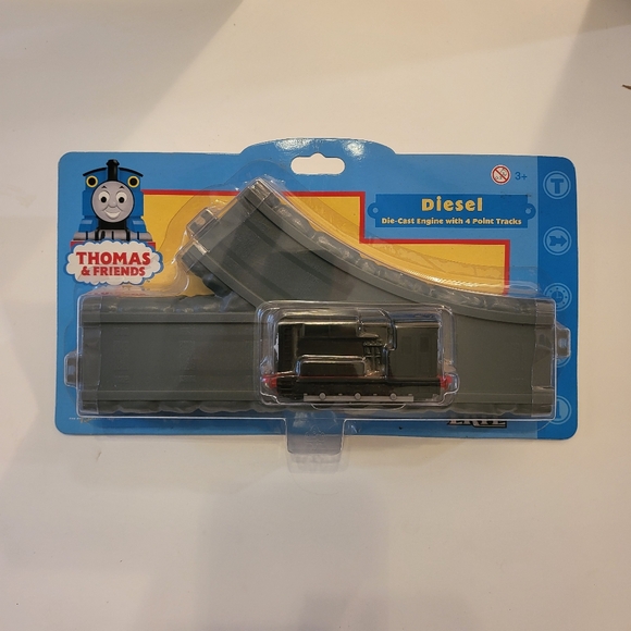 ERTL | Toys | Ertl Thomas The Tank Diesel With 4 Point Tracks | Poshmark